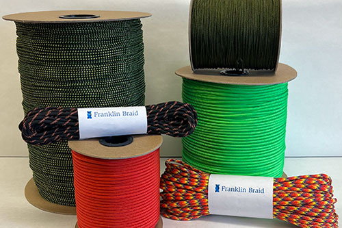 Braided Products in Emporia, VA | Franklin Braid Manufacturing